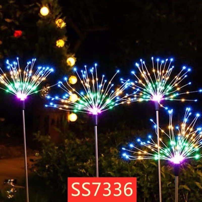 Dây đèn led pháo hoa FAIRY LIGHT 5 chùm bông 3 hàng bóng | Shopee Việt Nam