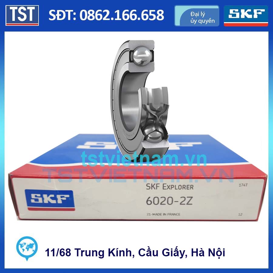 VÒNG BI BẠC ĐẠN SKF CHÍNH HÃNG 6020-2Z | Shopee Việt Nam