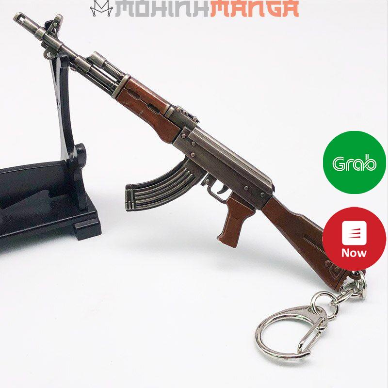 Móc khóa mô hình AKM AK-47 bằng kim loại PUBG Counter Strike Free Fire | Shopee Việt Nam