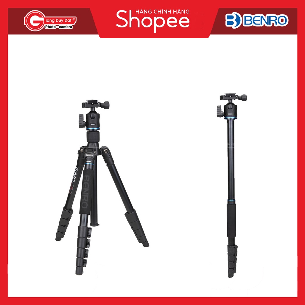 Chân Máy Ảnh Tripod Benro iTrip IT25 - Chính Hãng | Shopee Việt Nam
