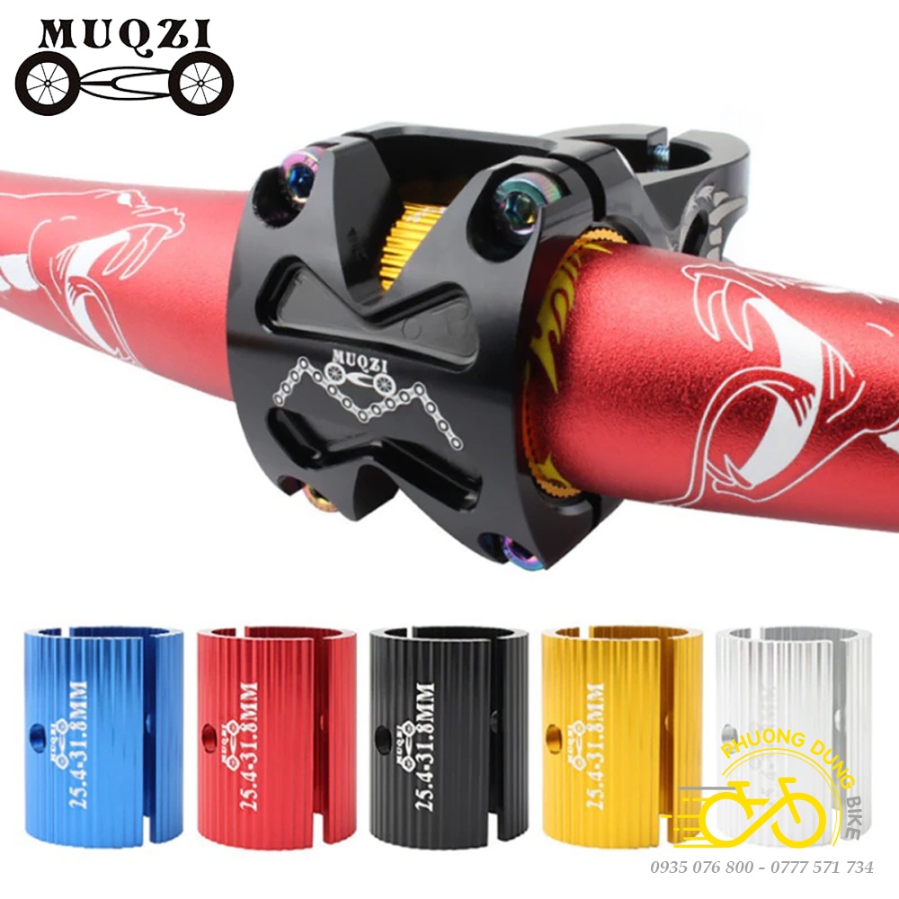 Miếng đệm lót ghi đông xe đạp chuyển đổi từ 25.4mm sang 31.8mm MUQZI | Shopee Việt Nam