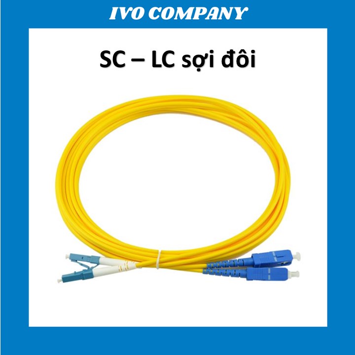 Dây Nhảy Quang Sợi Đôi SC-LC Jumper LC-SC UPC/UPC 10m-15m-20m | Shopee Việt Nam