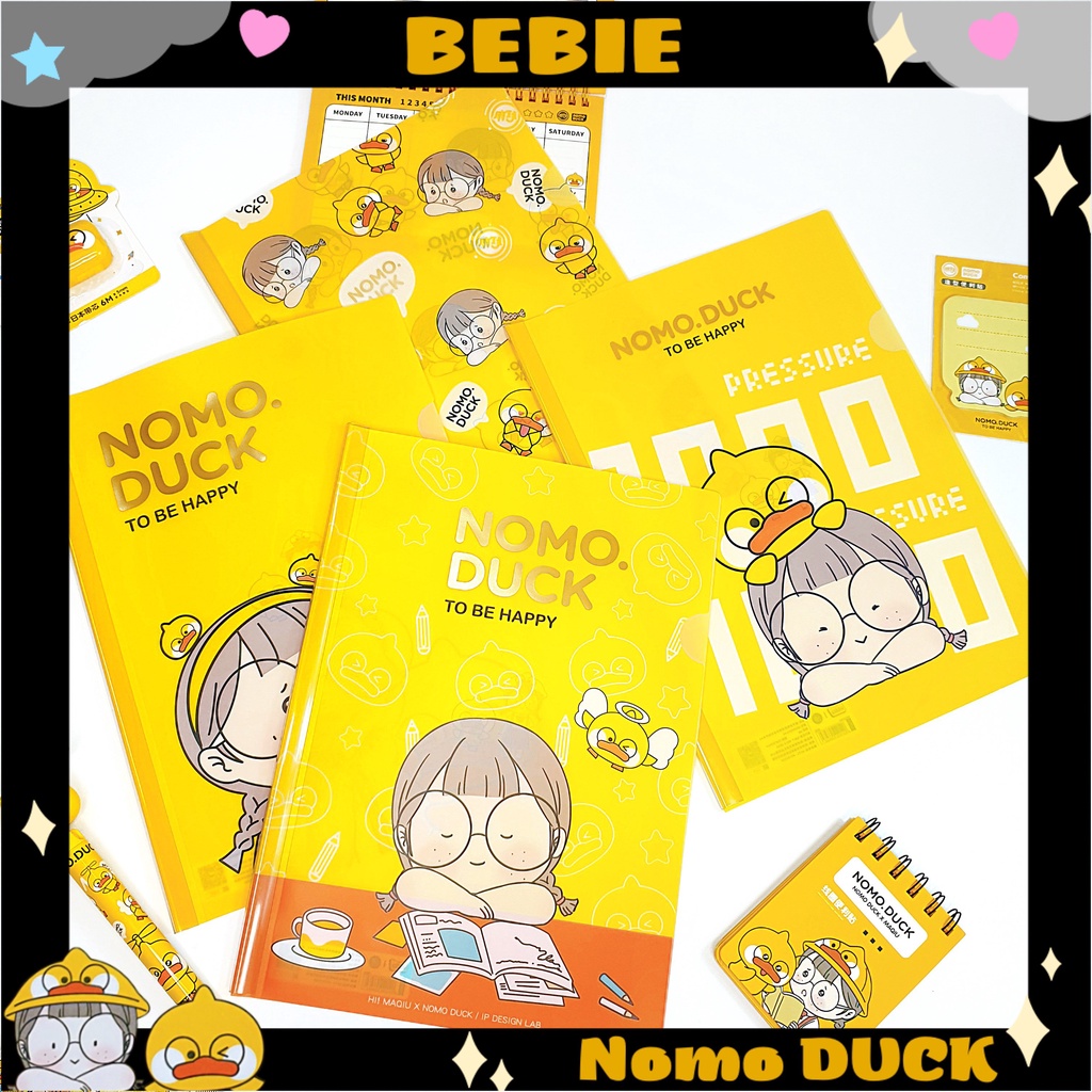 Kẹp giấy,hồ sơ cá nhân A4 in hình vịt Nomo Duck BeBie - BP532 | Shopee ...