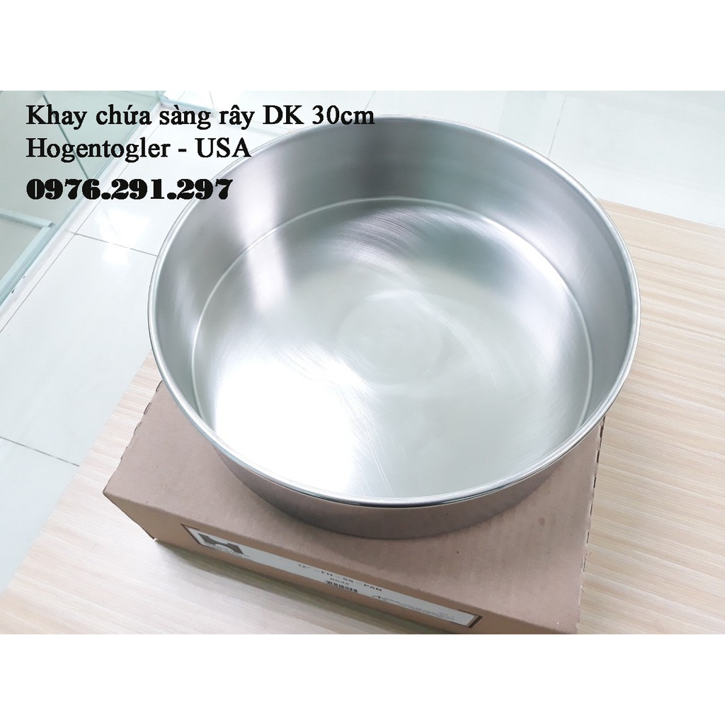Khay chứa sàng rây đường kính 12inch - Tyler Mỹ | Shopee Việt Nam