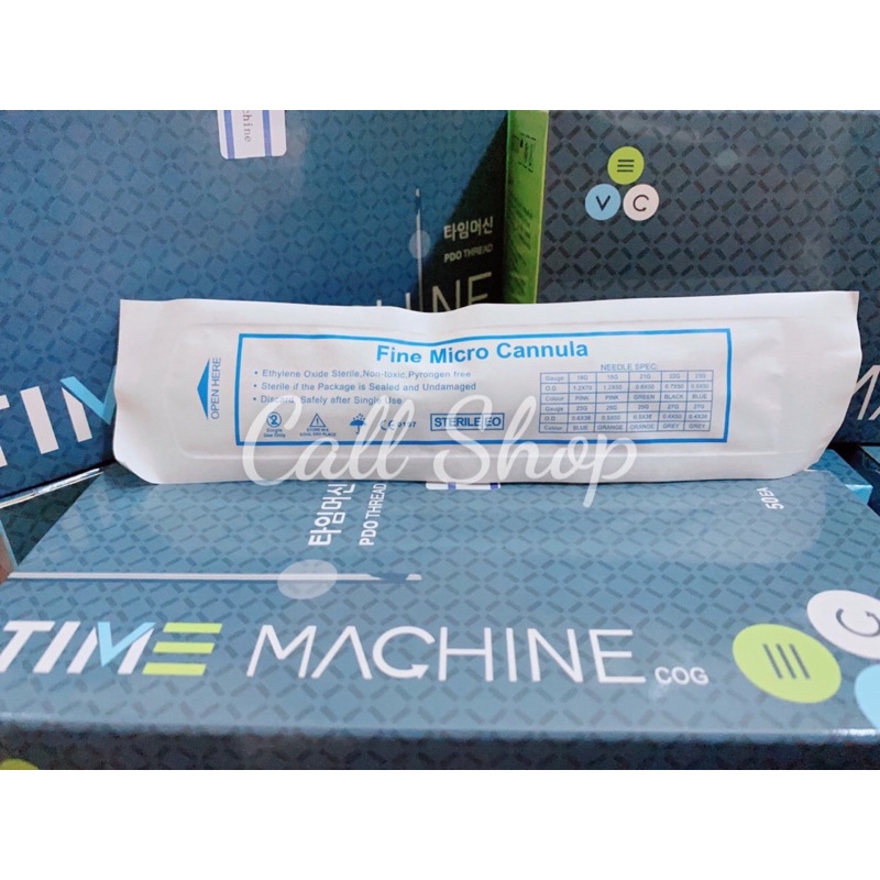 Kim Canula 21G/23G/25G/27G/18G, kim đầu tù kèm kim mồi. Hộp 50 cái ...