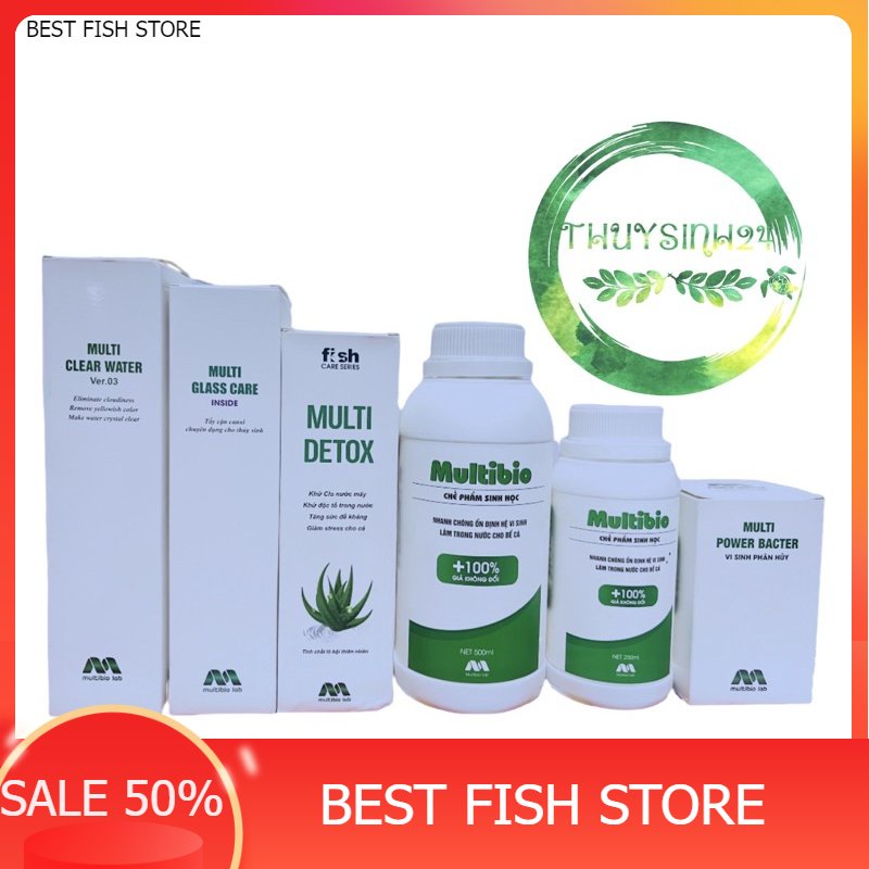 Bộ sản phẩm Vi Sinh Multibio Lab | Multi bio | multi detox | multi ...