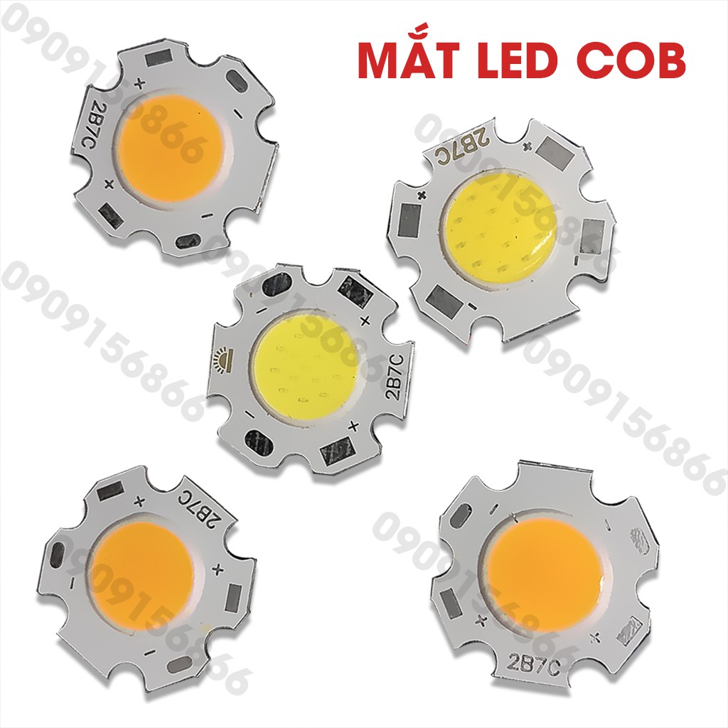 Mắt led cob 3W 5W 7W | Shopee Việt Nam
