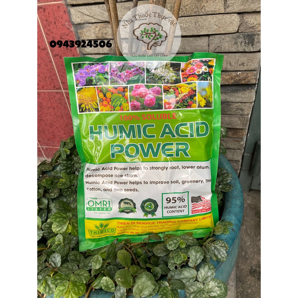 PHÂN BÓN HUMIC ACID POWER Công Ty Thiên Di - Túi 1kg | Shopee Việt Nam