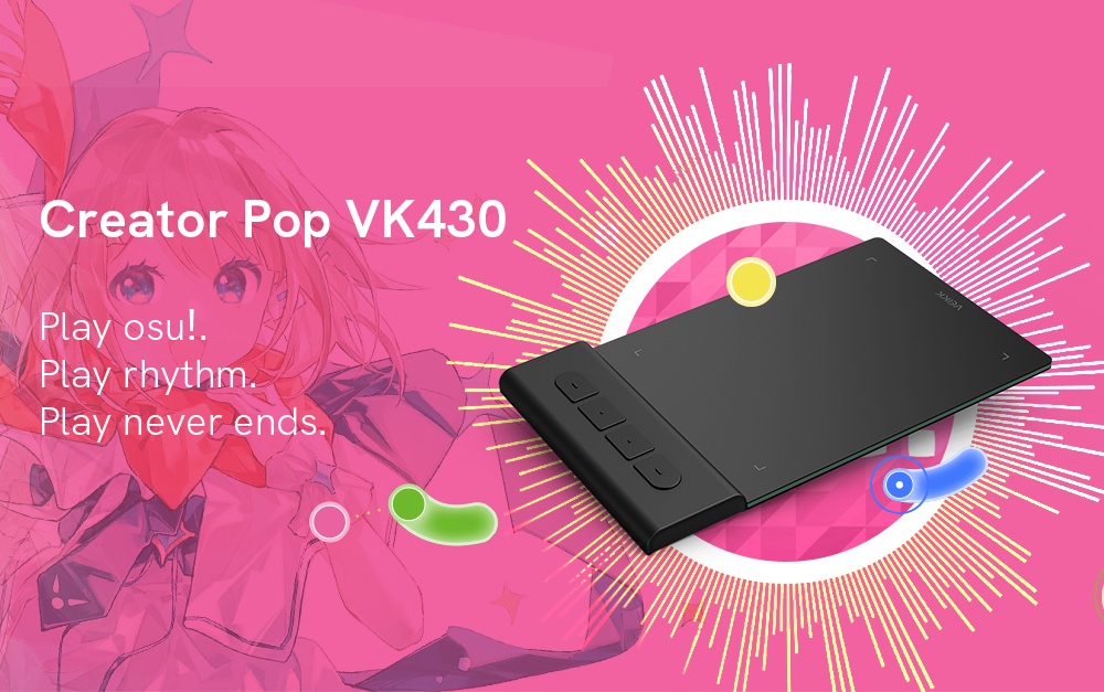 Máy tính bảng vẽ VEIKK VK430 | Shopee Việt Nam