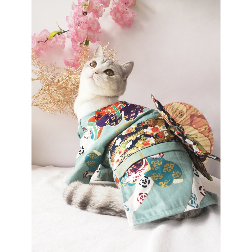 Quần áo Kimono- áo cho chó mèo- Phong cách Nhật Bản | Shopee Việt Nam