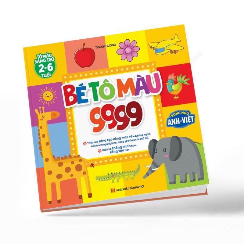 Tô màu song ngữ 9999 | Shopee Việt Nam