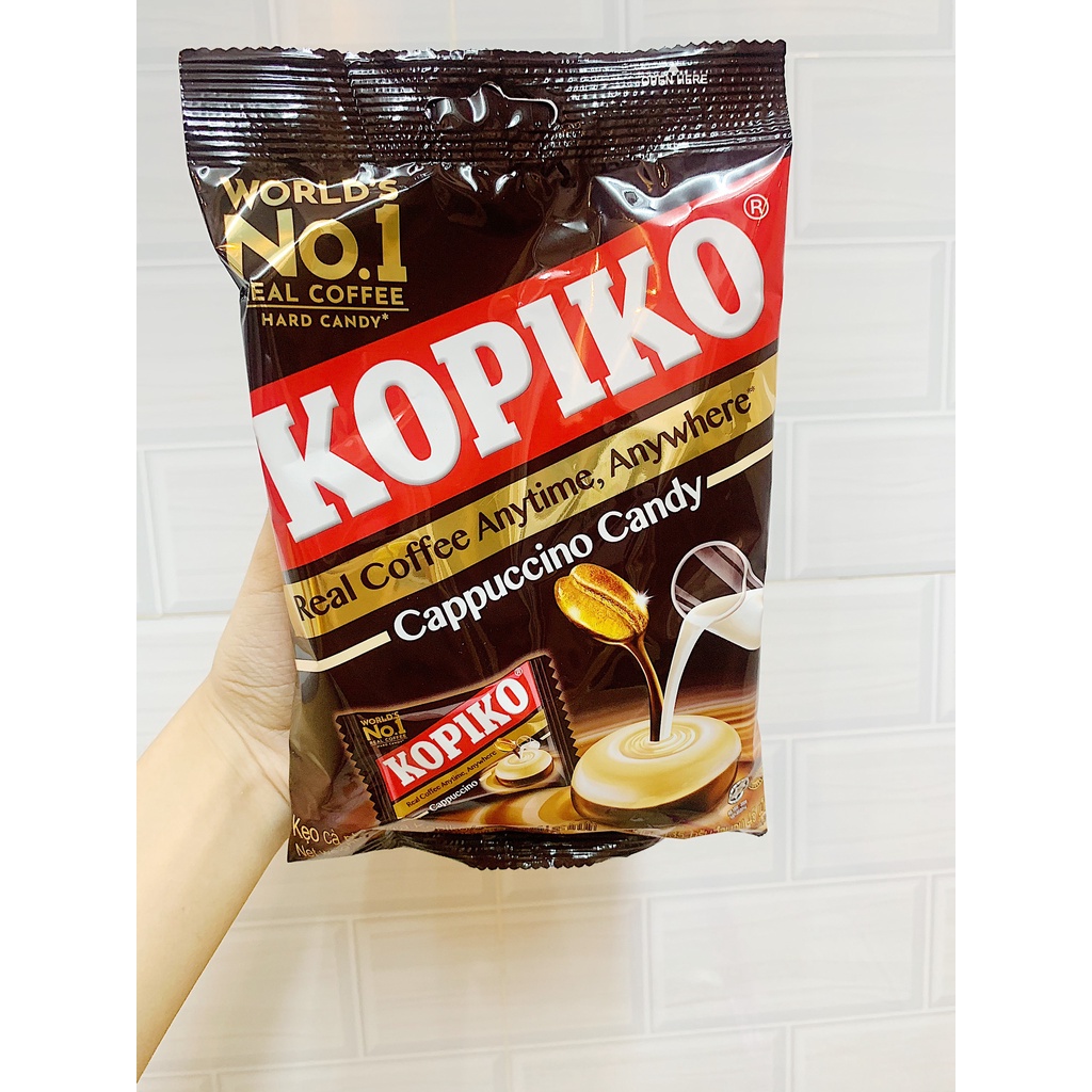(DATE MỚI NHẤT: 2026) KẸO CÀ PHÊ SỮA VÀ VỊ CÀ PHÊ KOPIKO 140G (40 VIÊN) | Shopee Việt Nam