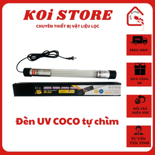 ĐÈN UV COCO BÓNG DIỆT TẢO, KHUẨN CÓ HẠI CHO HỒ CÁ KOI,CÁ CẢNH 30W,40W,60W | Shopee Việt Nam