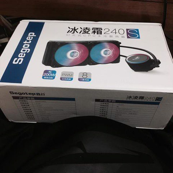 Tản nhiệt nước CPU 2 Fan Led Segotep BeCool - 240S | Shopee Việt Nam