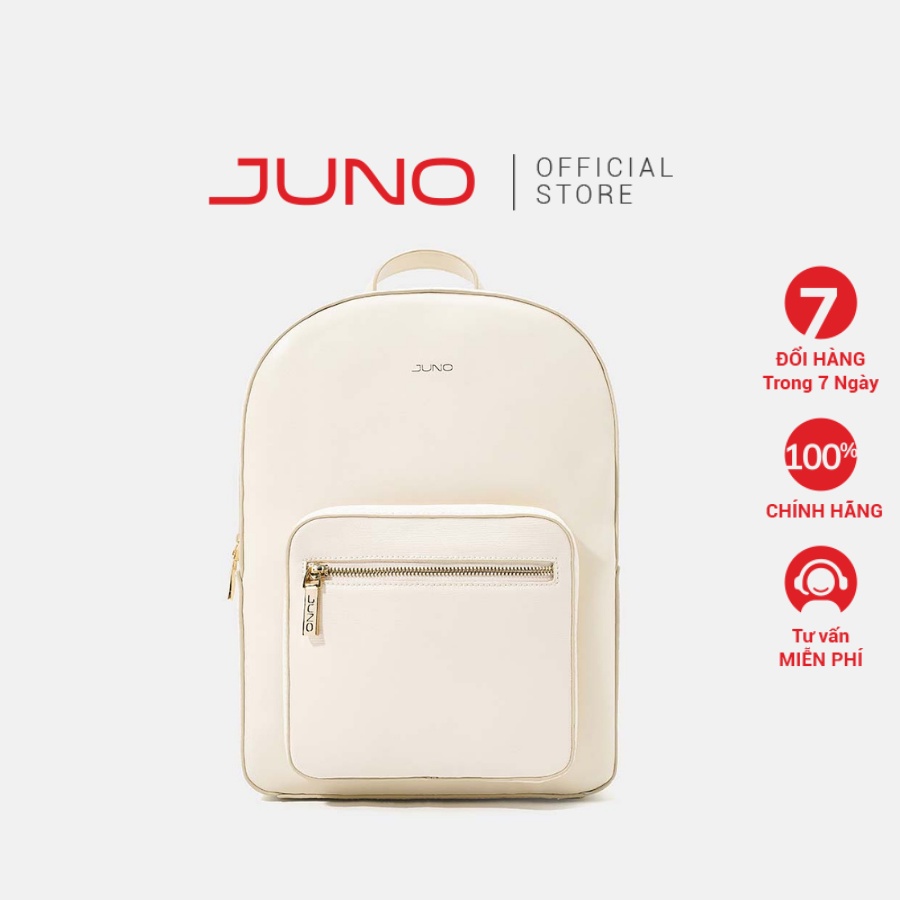 Balo Nữ Thời Trang JUNO 1 ngăn trước BL107 | Shopee Việt Nam