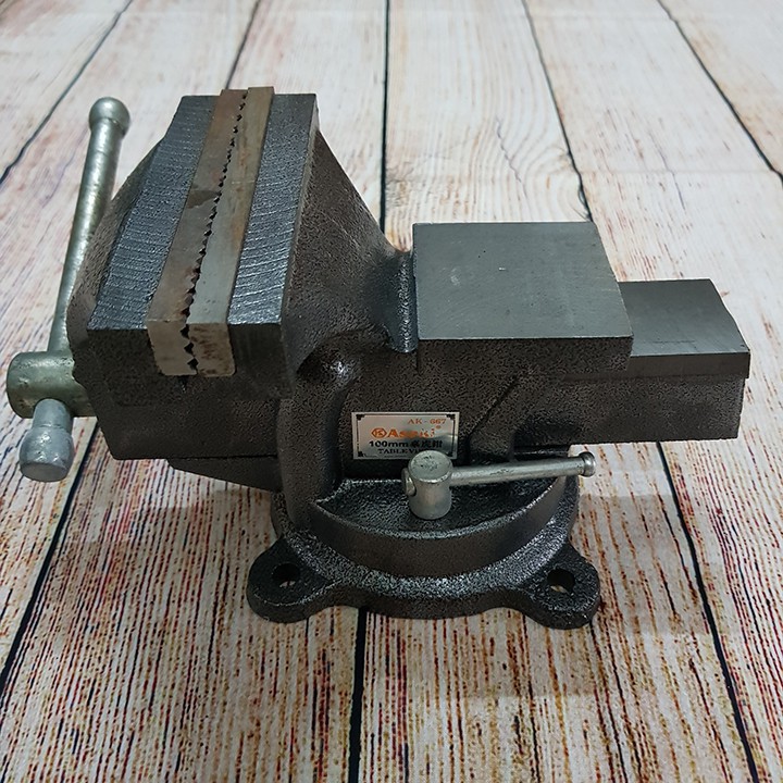 Ê tô 4in có mâm xoay Asaki AK-667 - Khả năng kẹp 10 cm | Shopee Việt Nam