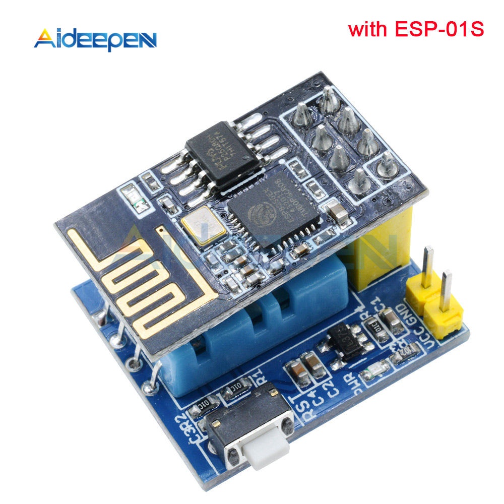 Mô-đun Rơ Le wifi esp8266 5v ds18b20 dht11 rgb Điều Khiển Từ Xa esp-01 ...