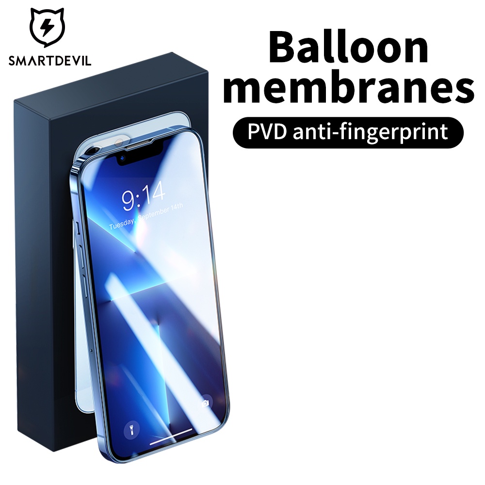 Kính cường lực SMARTDEVIL chống vỡ & dâu vân tay thích hợp cho iPhone 14 Promax Pro Plus ...