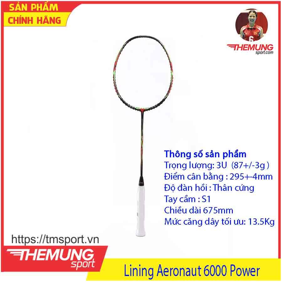Vợt Cầu Lông Lining Aeronaut 6000 Power | Shopee Việt Nam