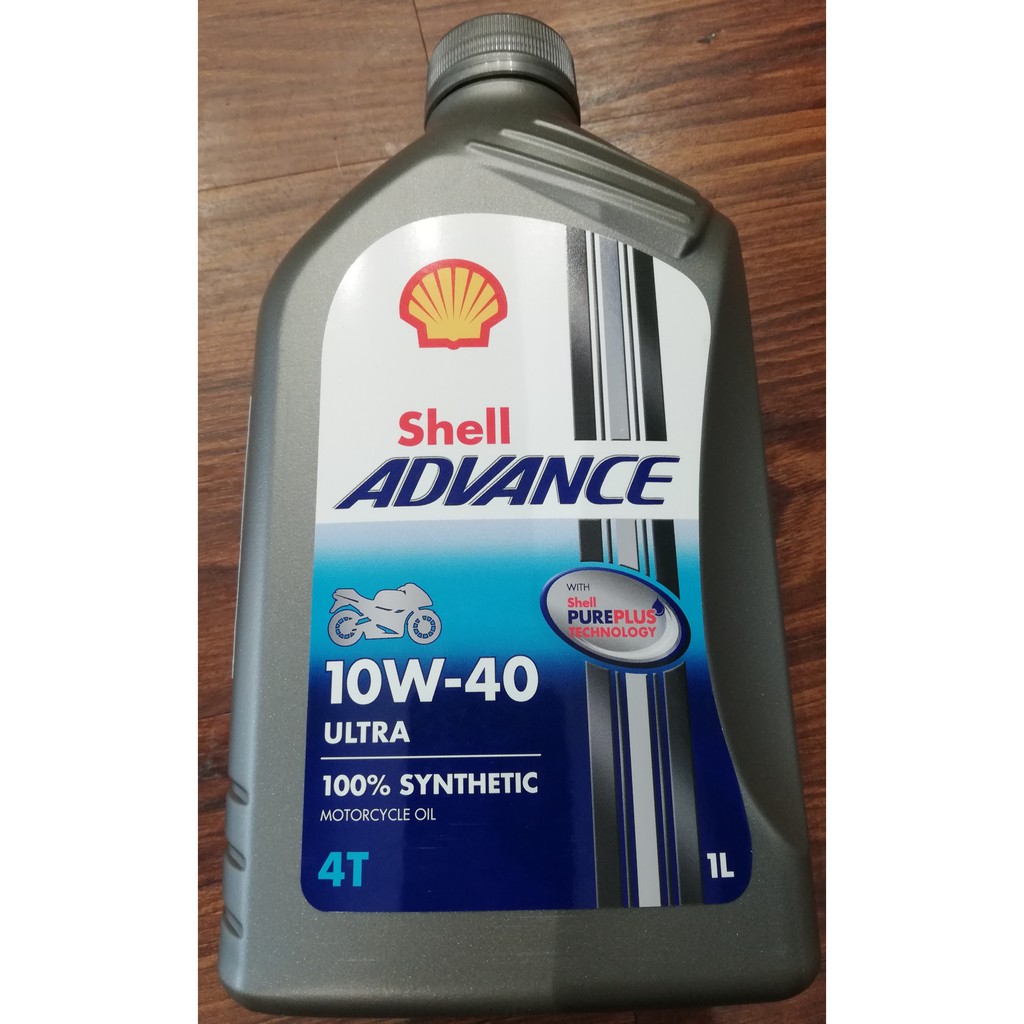 Nhớt Shell Advance Ultra 4T 10W40 100% tổng hợp cao cấp | Shopee Việt Nam