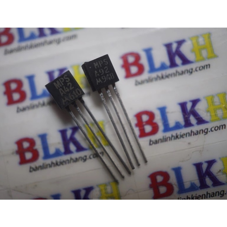 Cặp IC transistor Audio MPSA42 MPSA92 A42 A92 TO-92 chính hãng ON ...