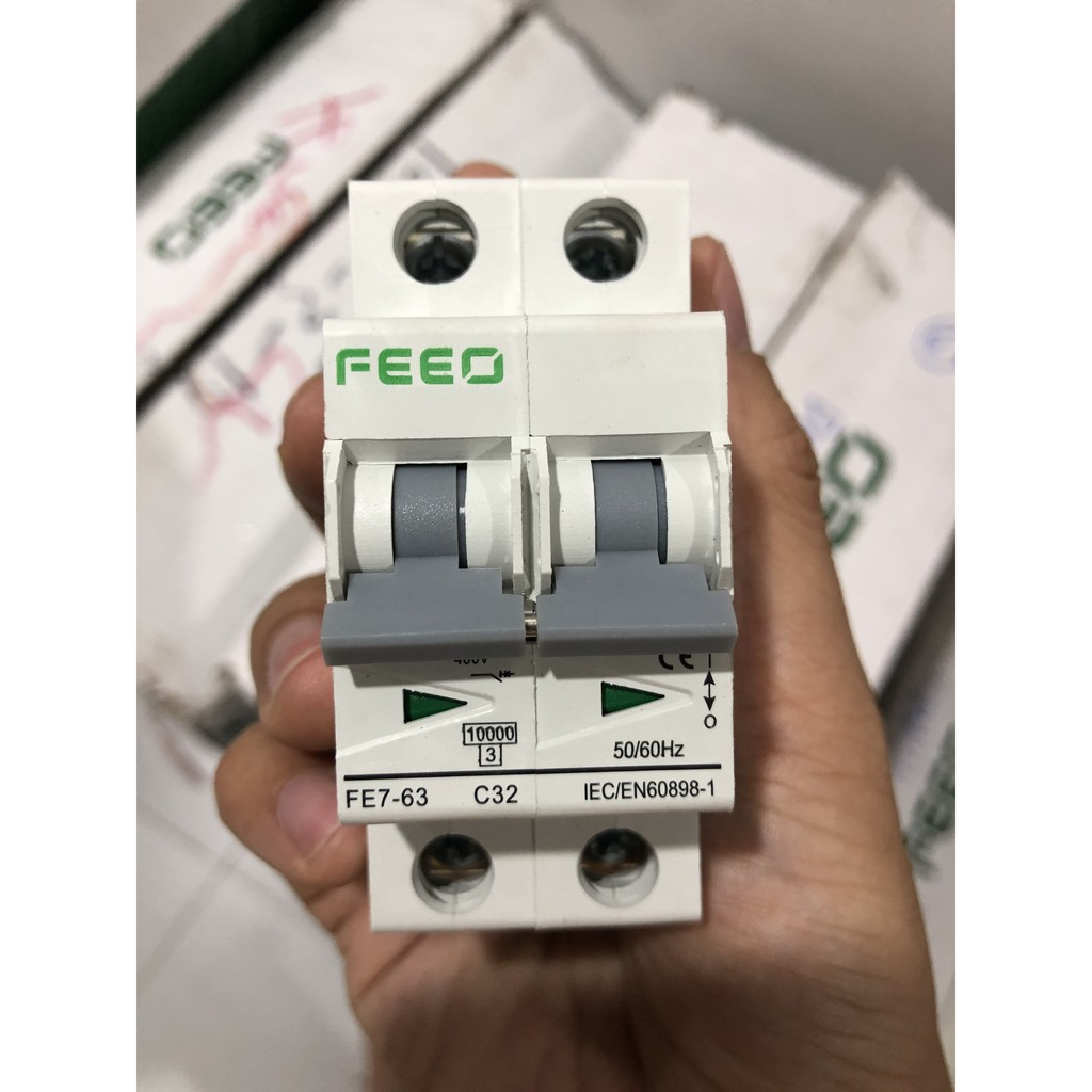 Cầu dao điện xoay chiều CB AC FEEO 2P 275VAC | Shopee Việt Nam