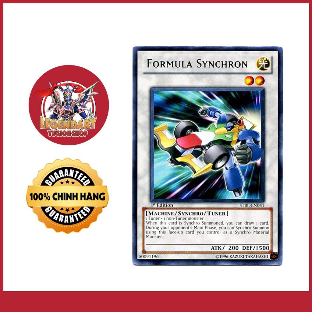 [Thẻ Bài Yugioh Chính Hãng] Formula Synchron | Shopee Việt Nam
