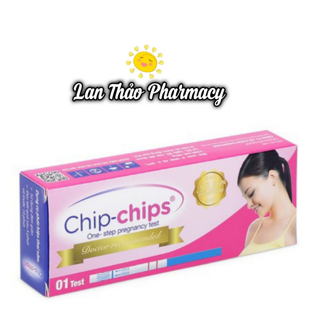 [CÓ CHE TÊN SẢN PHẨM] QUE THỬ THAI CHIP CHIPS CHÍNH HÃNG CHO KẾT QUẢ ...