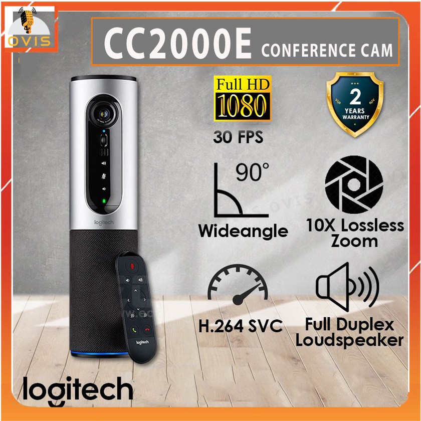 Logitech Conference Connect - Webcam Họp Trực Tuyến Cao Cấp Chất Lượng ...