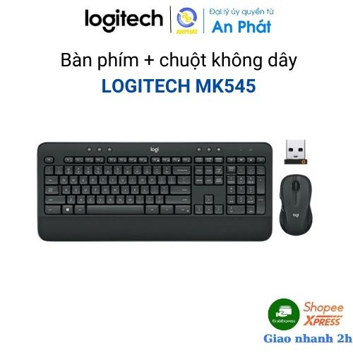 Bộ chuột phím không dây Logitech MK295 Silent / MK345/ MK235/ MK545 ...