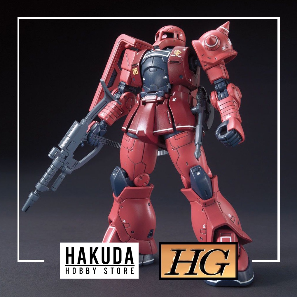 Mô hình HG GTO 1/144 Char Aznable Zaku I - Chính hãng Bandai Nhật Bản | Shopee Việt Nam
