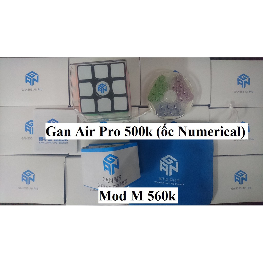 Rubik 3x3x3. Gan Air Pro Ốc Numerical Thường/Mod M | Shopee Việt Nam