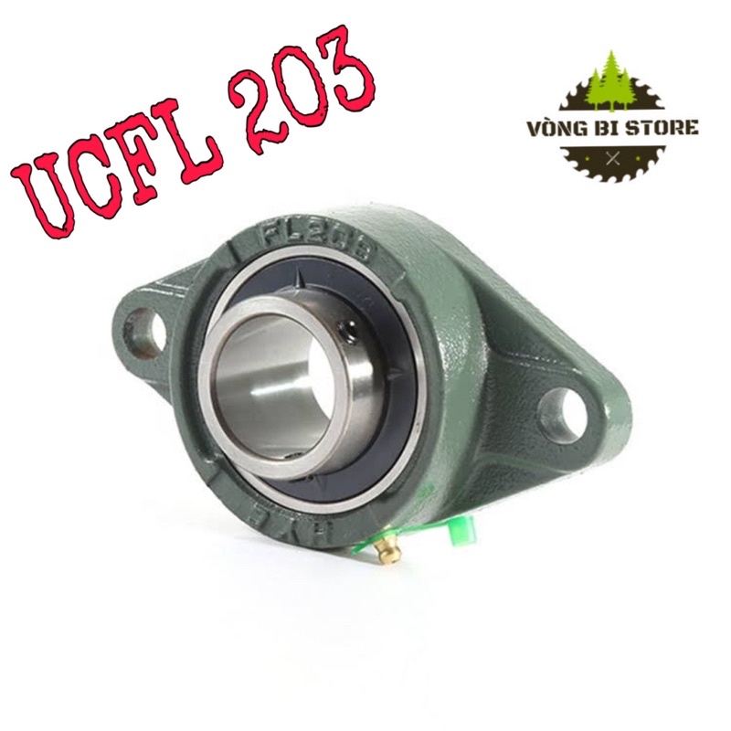 [ Giá ưu đãi ] Vòng Bi Gối Đỡ UCFL 203 trục 17mm | Shopee Việt Nam