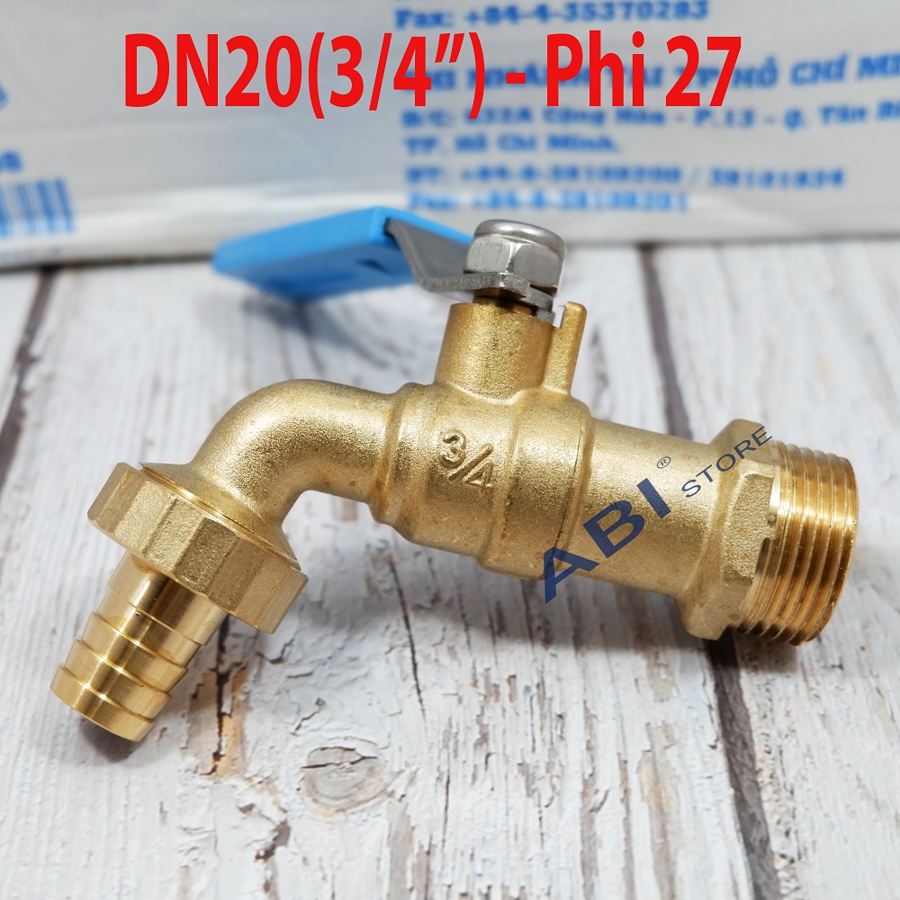 Vòi nước nhà tắm vệ sinh MBV Minh Hòa Việt Nam dn15, dn20 ( vòi xả đồng ...