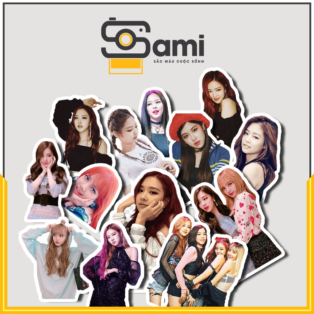 In sticker theo yêu cầu chống nước 1 tờ a4 (khoảng 24 hình) trang trí ...