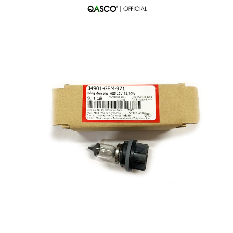 Bóng đèn pha HS5 12V 35/30W HONDA Lead 110 / Pcx đời đầu QA(34901GFM971 ...