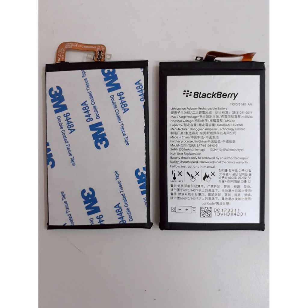 Pin Blackberry. Keyone Chính Hãng | Shopee Việt Nam