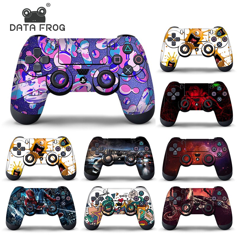 Miếng dán bảo vệ toàn diện tay cầm chơi game Data Frog dành cho PS4 PS5 ...