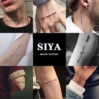 【SIYA Magic Tattoo】Hình xăm dán tạm thời 6cm x 10cm chống thấm nước kéo ...