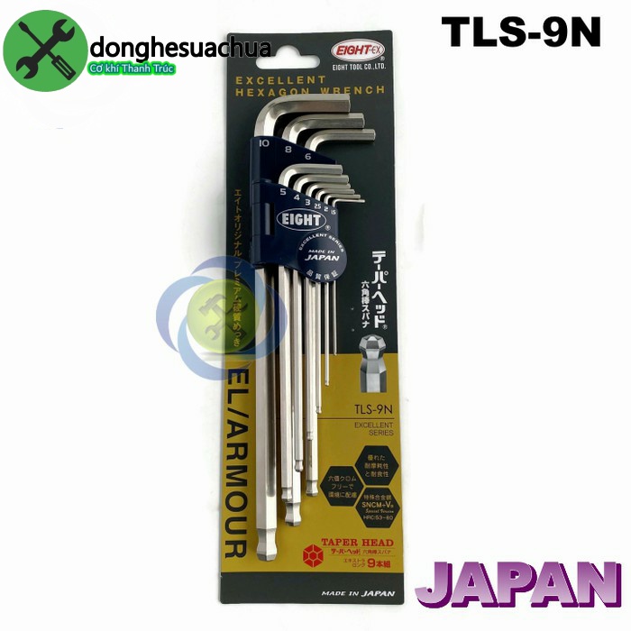 Bộ Lục Giác Bi Janpan Eight Tls 9n 9 Cây 1 5mm 10mm Shopee Việt Nam