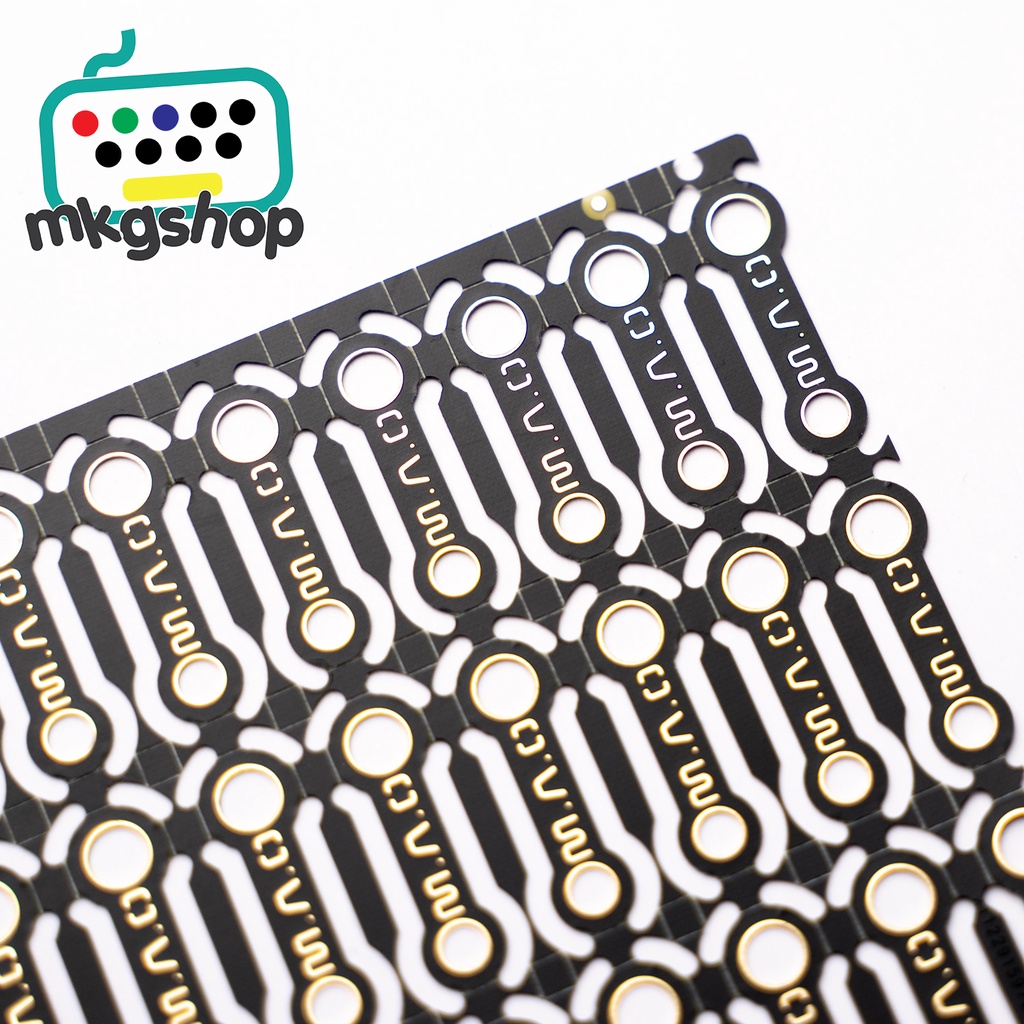 2 miếng đệm stab shim cho mạch pcb 1.2mm, tăng độ dày mạch để lắp stab ...