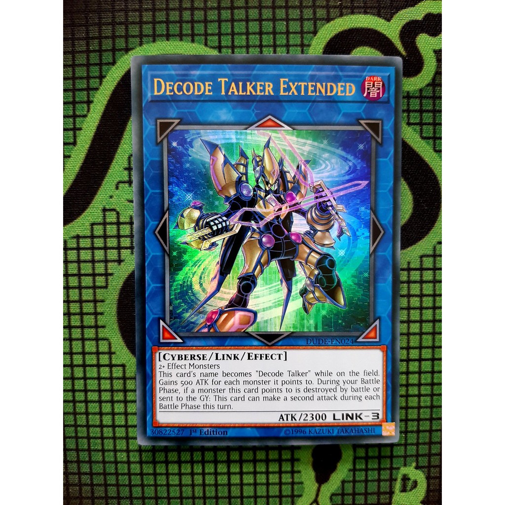 [ Đỗ Lạc Shop ] Thẻ Bài Yugioh Link Decode Talker Extended - DUDE-EN024 ...