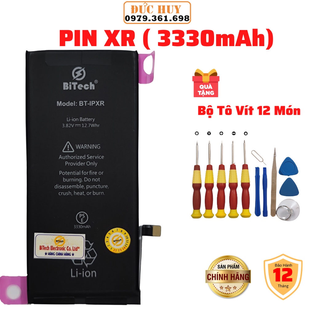 Pin Dung Lượng Cao Chính hãng BITECH BT-IP6 / 6S / 6SPL / 7 / 7PL / IP8 ...