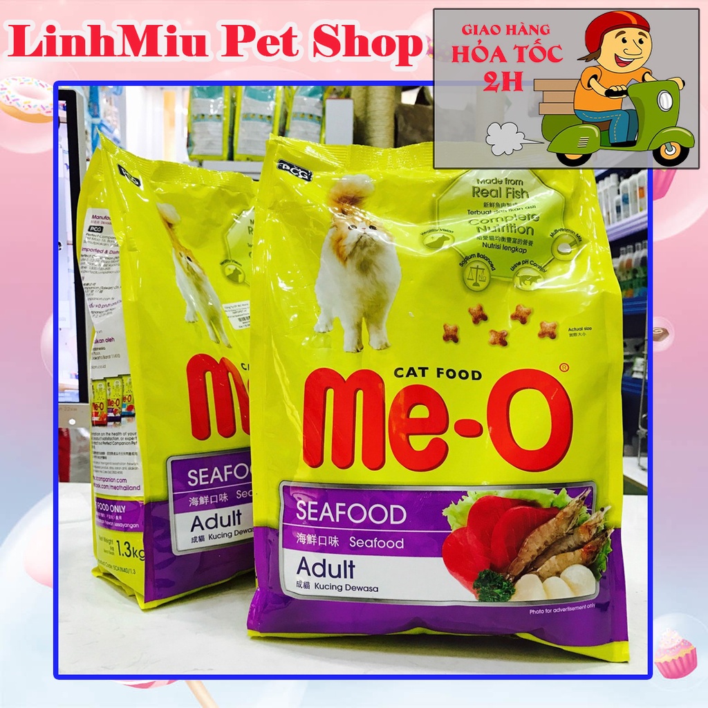 Thức ăn cho mèo Me-O 1,2kg 4 Vị | Shopee Việt Nam