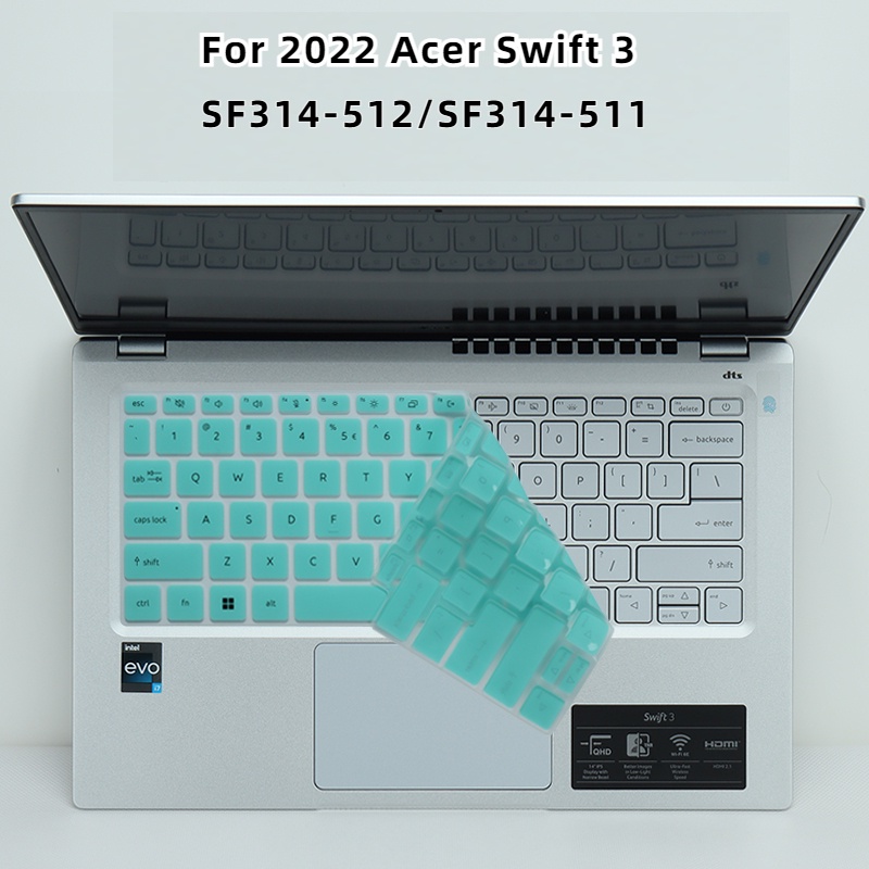 Miếng Dán Bàn Phím Silicone Cho 2022 Acer Swift 3 14 Sf314 512 N21c2 14