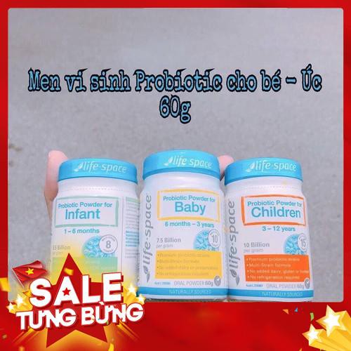 Men vi sinh Úc Probiotic For baby, chirden 60g | Shopee Việt Nam
