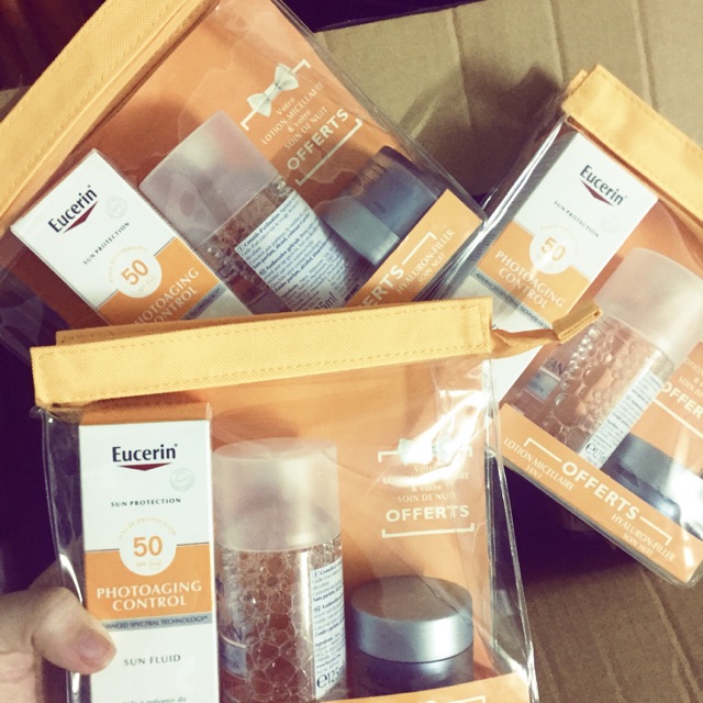 Set kcn+tt+cream night Eucerin | Shopee Việt Nam