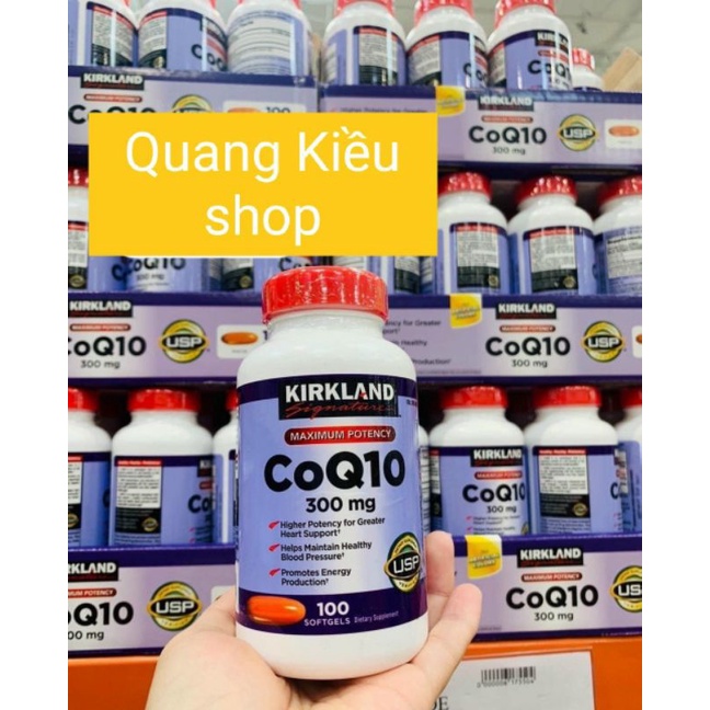 Viên uống bổ tim mạch Kirkland Coenzyme Q10 300mg | Shopee Việt Nam