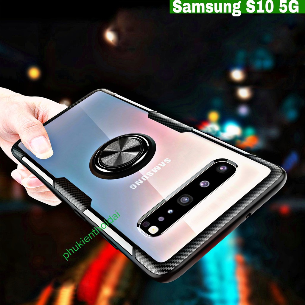 Ốp lưng Samsung S10 5G / S20 FE / S21 FE / S22 Ultra / S23 Ultra chống sốc giá đỡ Iring lưng ...