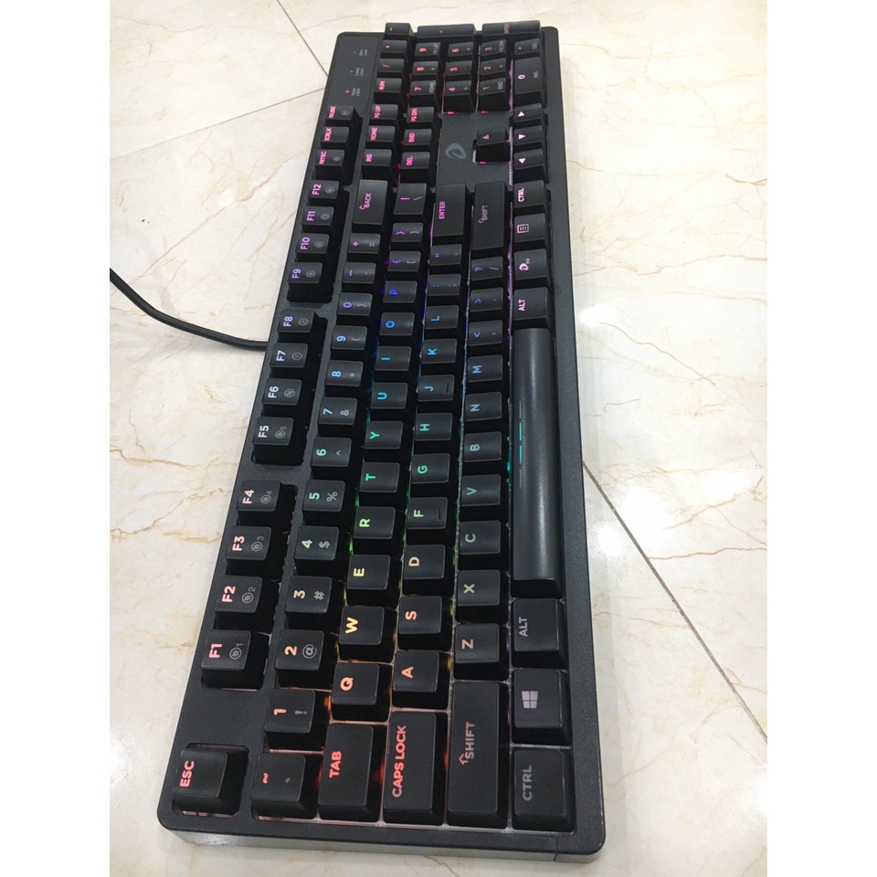 Bàn phím cơ Dareu Ek1280 ,EK1280S đèn led đang sử dụng tốt thanh lý giá ...